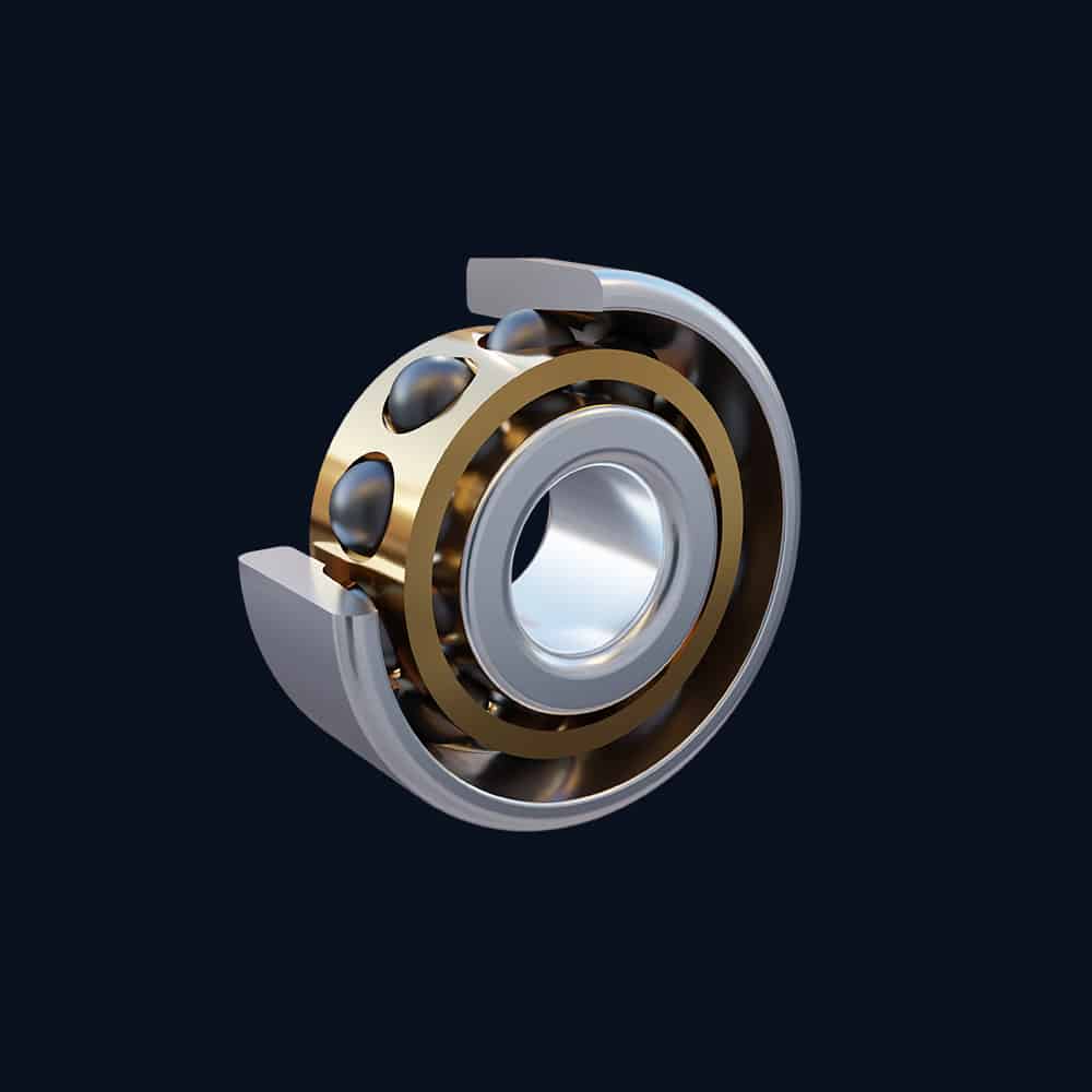 Four Point Contact Ball Bearings — Selection, Failures, & Fixes